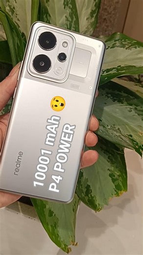 realme P4 Power 10001 mAh Battery🪫#realmep4power #trending