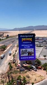 Making an entrance has never looked this good. Primm Valley’s new marquee is ready for its close-up. 🌟 #PrimmValley #NewLook #DesertVibes | Primm Valley Casino Resorts