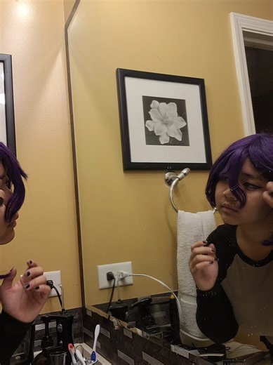 i wouldve made my shirt bloody but i really like it and I dont wanna stain it ✨️ #reze #csm #chainsawman #rezearc