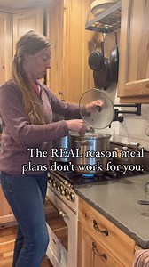 …is because conventional meal plans don’t fit your unconventional life. ❌ Your life has TONS of moving parts, so following a set-in-stone structure is nearly impossible ❌ You don’t have time for constant grocery runs ❌ You hate buying veggies when you have millions of zucchini or cabbage in the garden I’ve tried countless meal plan options over the years, and none of them fit our life… YET. Our weeks flow so much smoother when I know what we’re eating. Thankfully, there’s a way to have your cake