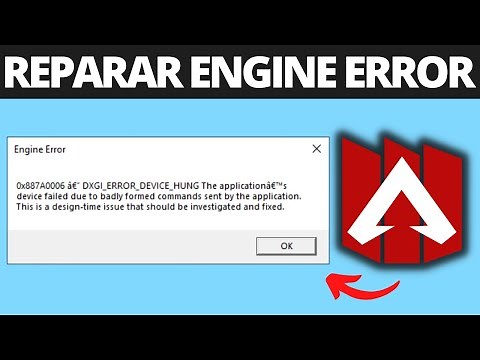 Cómo Reparar Engine Error Apex Legends | Reading Pak File