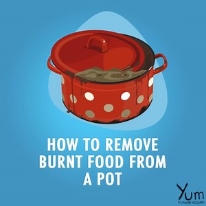 106K views · 558 reactions | How to Remove Burnt Food From A Pot | Yum | Facebook