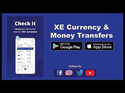 XE Currency & Money Transfers || App Review