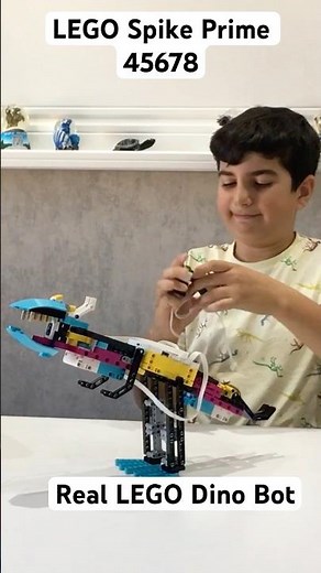 How I Made a Robotic T-Rex Walk 🦖 #LEGOInnovation