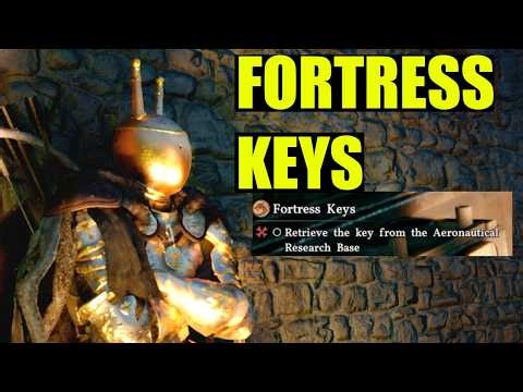 How to Retrieve the key from the Aeronautical Research Base | Crimson desert fortress keys Guide