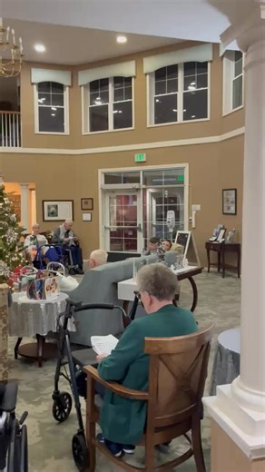 As we prepare to welcome a new year, we’re taking a moment to reflect on a beautiful memory from Christmas Eve at Oak Grove. 🎶✨ The voices of our residents filled the building as they sang Christmas songs, their praises to Jesus echoing through the halls. It was a peaceful, moving moment that reminded us of the joy, faith, and togetherness shared within our community. What a meaningful way to close out the year and look ahead with grateful hearts. Wishing everyone a blessed New Year from all of