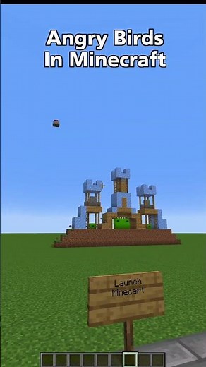 Minecraft Angry Birds