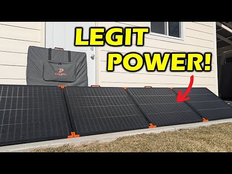 Ultralight Solar Panels Are Getting SCARY Good! ZOUPW 480W Bifacial Panel TESTED