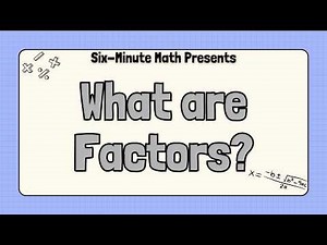 What are Factors?