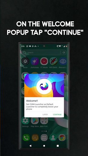 How To Set CMM Launcher As Default Launcher - Quick Tutorial. #cmmlauncher