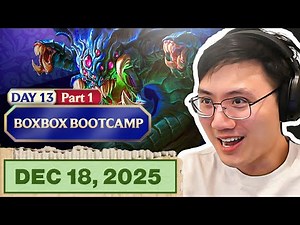 Day 13: BOXBOX BOOTCAMP! |Top 4 Watch Party | TFT Set 16 | Patch 16.1C | Part 1