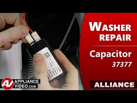 Washer - No Start or Agitation - Capacitor Repair