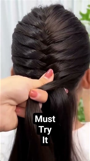 How to make French Braid 😍🧿 Tutorial