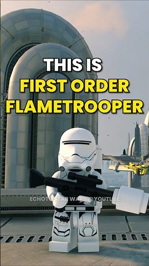 This is First Order Flametrooper #starwars