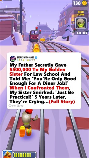 My Father Secretly Gave $500,000 To My Golden Sister For Law School And Told Me: 'You're Only Good Enough For A Diner Job!' When I Confronted Them, My Sister Smirked: 'Just Be Practical!' 5 Years Later, They're Crying... #reddit #redditreadings #redditstorytime #redditstories | Stories with Games