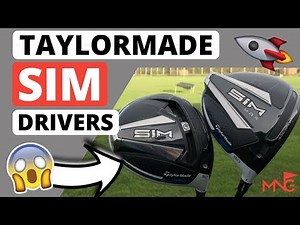 THESE SURPRISED ME! TaylorMade 2020 SIM Driver & SIM Max Driver Review