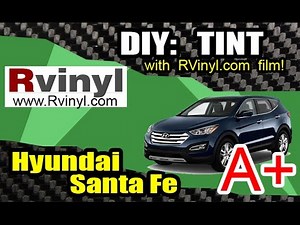DIY TINT using RVinyl Film