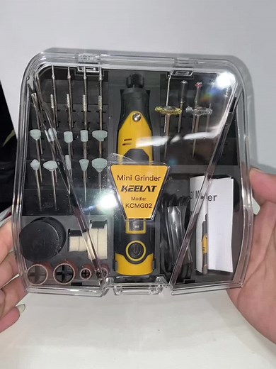 KEELAT Mini Grinder Set for Precise Wood Carving