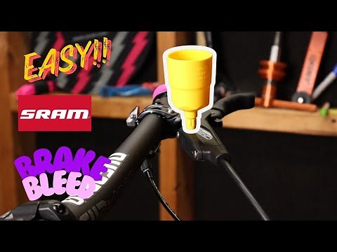 The EASY way to Bleed SRAM Brakes!!!