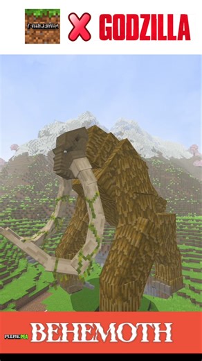 New Titanus Behemoth in Minecraft! Godzilla Addon 2025