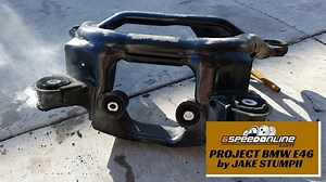 Removing Project BMW E46's Subframe Bushings - 6SpeedOnline