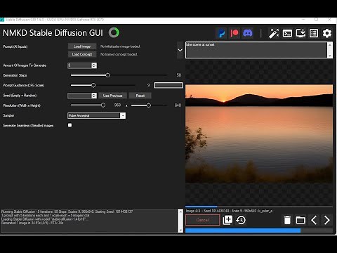 Stable Diffusion - How to Install NMKD Stable Diffusion Gui and Stable Diffusion