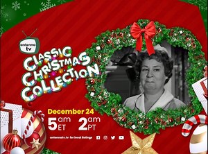 4.3K views · 144 reactions | TODAY! Classic TV is under the tree on Antenna TV! Christmas Eve, we unwrap our ‘Classic Christmas Collection’! So ‘Becker’ the halls with boughs of holly and gather ‘round the mistle ‘Joe’! And hope all your ‘witches’ come true! Cozy up with our ‘Classic Christmas Collection’! Christmas Eve starting at 5A ET | 2A PT on Antenna TV! #antennatv #rewindtv #christmas #christmaseve #retro #nostalgia | Antenna TV | Facebook