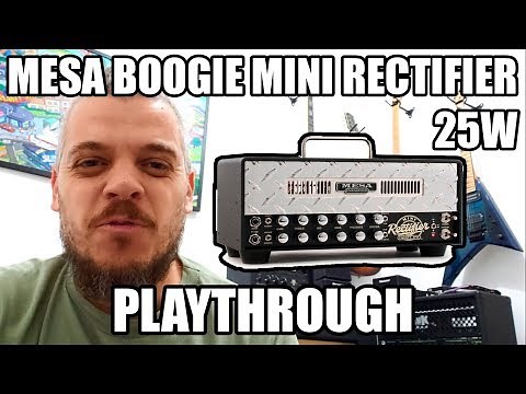 Mesa Boogie Mini Rectifier 25w - Playthrough