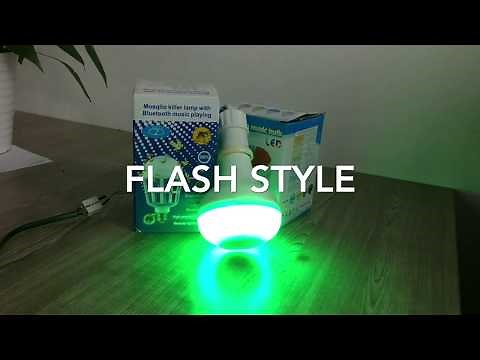 How to use: Bluetooth speaker Dimmable LED bulb Music Player