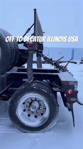 Getting ready & off to Decatur Illinois USA