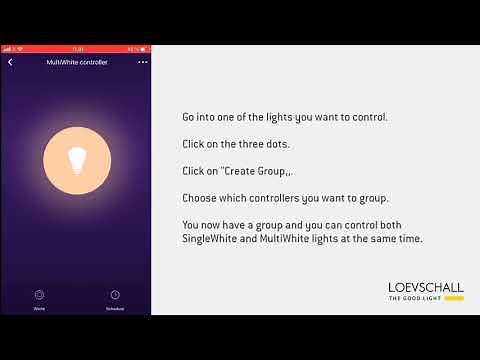 Features in Smart Life app: Create a group of lights