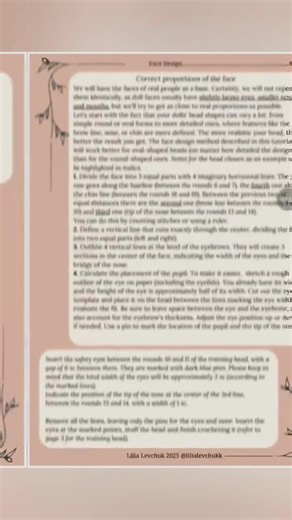 Tutorial FACE DESIGN of the Crochet Doll, Eye Embroidery, Amigurumi Crochet Patterns, Crochet Doll Head Tutorial, Pdf Crochet - Etsy