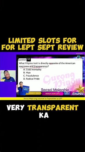 𝐋𝐄𝐓 𝐒𝐄𝐏𝐓𝐄𝐌𝐁𝐄𝐑 𝟐𝟎𝟐𝟔 𝐑𝐄𝐕𝐈𝐄𝐖 #TATAKGP #gurongpinoy #LETSEPT2026 #LPT #coachmec #ProfEd #gened #let