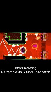 Geometry Dash Blast Processing #shorts