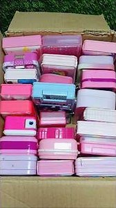 Jumbo pencil box with hidden calculator #pencilbox #geometrybox #schoolsupplies