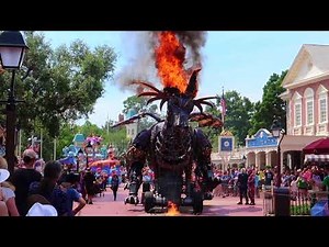 FRONT ROW Disneyworld Parade Fire