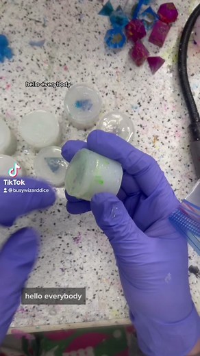 Fixing Dice Bubbles with Epoxy Resin Tutorial