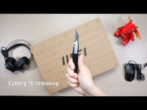 Cyborg 15 A13x/A12x ASMR Unboxing | MSI