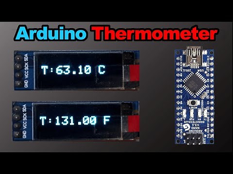 How To Make Arduino Thermometer |Celsius & Fahrenheit Reading