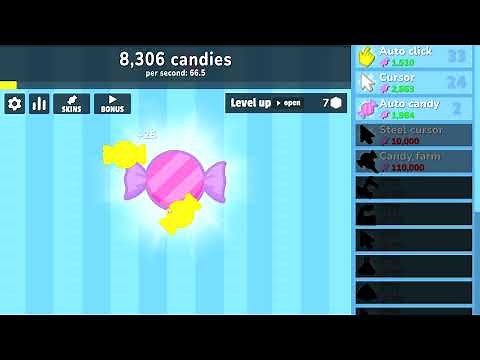 Candy Clicker game play