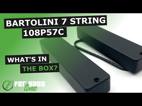 Bartolini 108P57C 7 String Bass Pickup Set: What’s In The Box (A Close-Up Look)