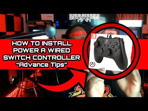 How To Install: Power A Wired Nintendo Switch Controller "Advance Tips"