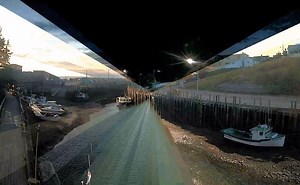 "Each frame is a composite of a whole day built from 20 minute slices." Submitted to r/gifs by u/Spiritgreen: reddit.com/r/gifs/comments/4xdfa9/timescape_halls_harbour_nova_scotia/ | Reddit