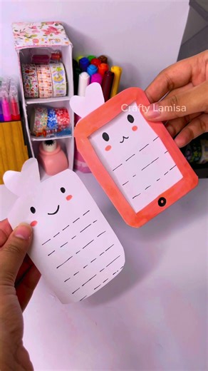 DIY Cute Mini Notepad Craft for School