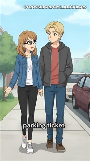 BASIC ENGLISH CONVERSATION – 🚘 Parking Ticket 🚗