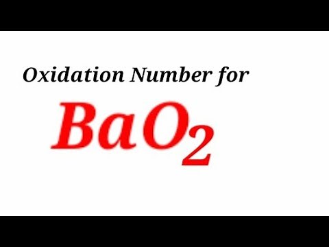 Oxidation Number for BaO2 . Oxidation state of Barium peroxide. Oxidation state of bao2 . Bao2