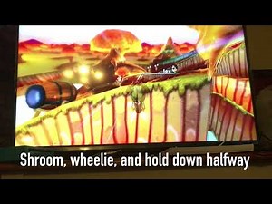 Mario kart Wii Maple Treeway ultra shortcut tutorial