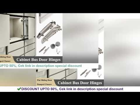 Kitchen Cabinet System Door Lateral Hinge Wardrobe Folding Silent Slide Rail Lateral Swing Opening