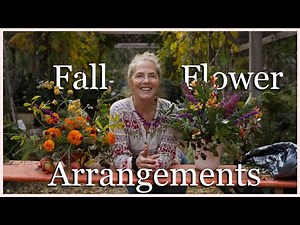 Last Chance for Fall Flowers! 🍂 TWO Stunning Arrangements from my Garden! 💐 🍁 #foragedflowers