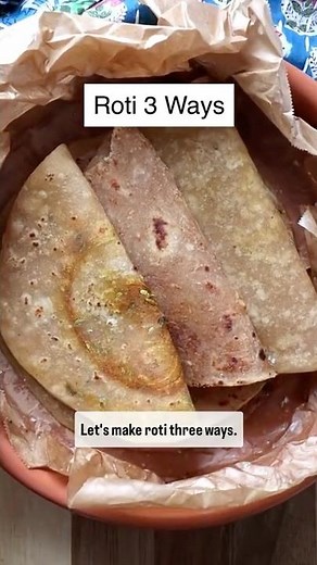 How To Make Roti 3 Different Ways #roti #rotirecipe